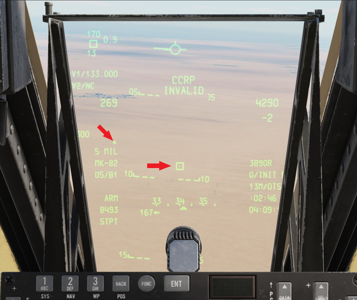 DCS World A10-C II 【トレーニング】無誘導爆弾CCIP/CCRP : 知識ゼロから始めるDCS World