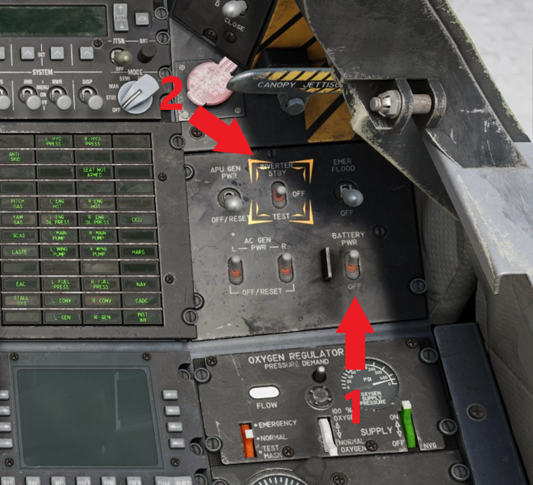 DCS World A10-C II 【トレーニング】スタートアップ : 知識ゼロから始めるDCS World