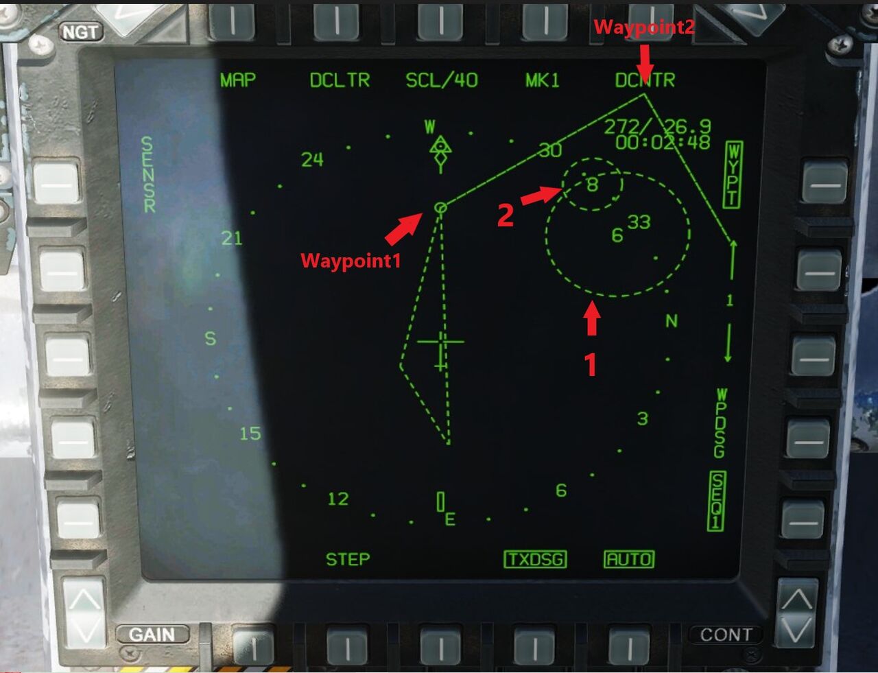 DCS World F/A18-C 【トレーニング】JTAC MGRS Grid Zoneを使う : 知識ゼロから始めるDCS World