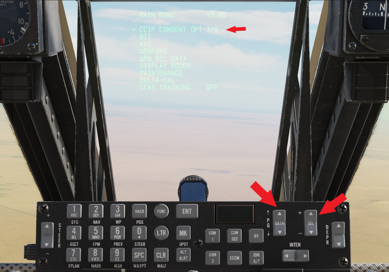 DCS World A10-C II 【トレーニング】無誘導爆弾CCIP/CCRP : 知識ゼロから始めるDCS World