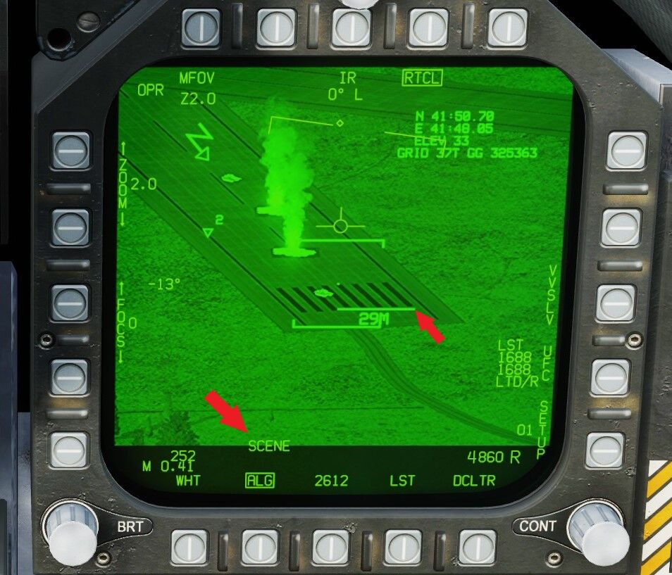 DCS World F/A18-C 【トレーニング】Targeting POD / ATFLIR : 知識ゼロから始めるDCS World