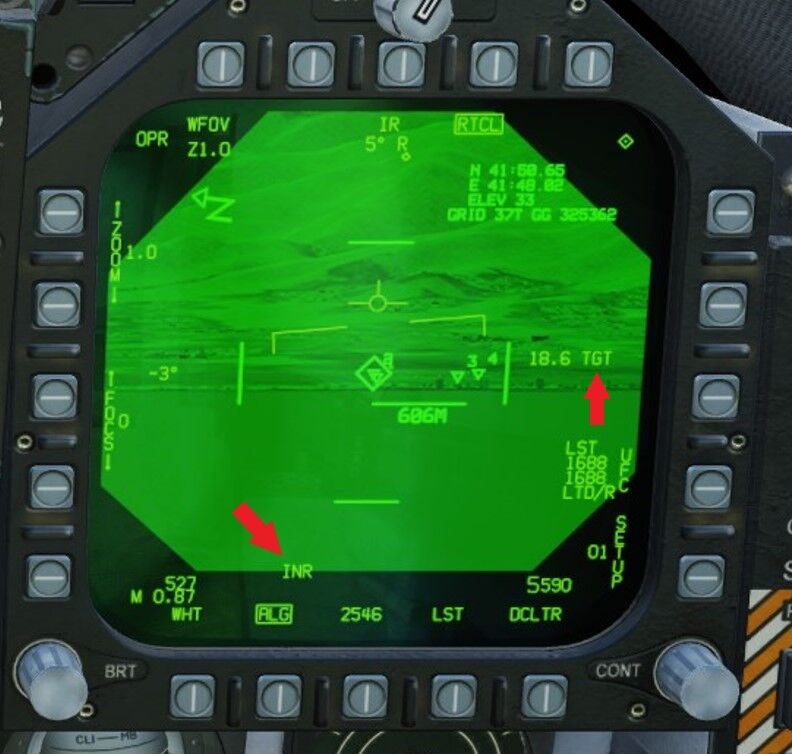 DCS World F/A18-C 【トレーニング】Targeting POD / ATFLIR : 知識ゼロから始めるDCS World