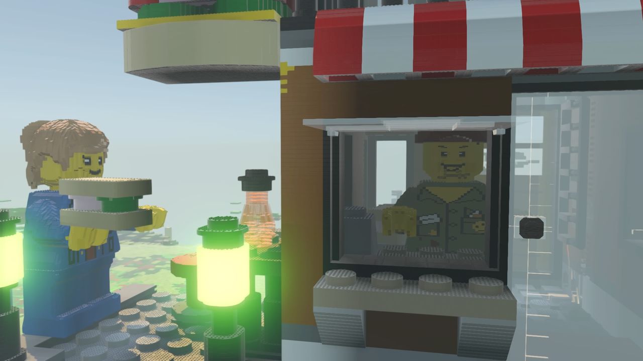 レゴワールドで街角のデリ（前） : 玩具劇場ガンバランス倉庫