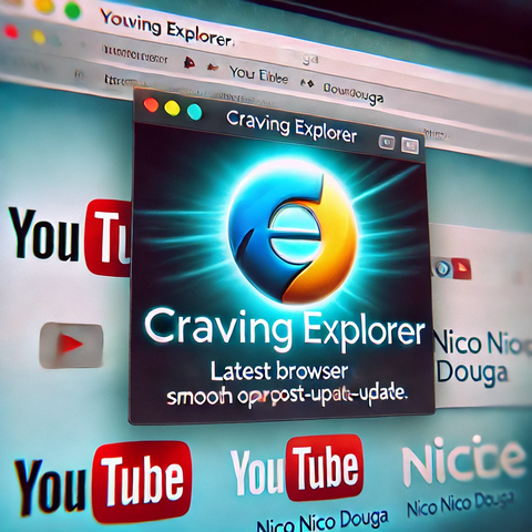 Craving Explorerのブラウザ更新を迅速に行うための完全ガイド : クリッククエスト：インターネットを簡単に