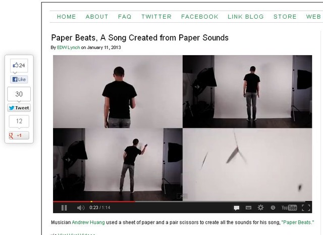 ガジェイモ@ニュースblog : PAPER BEATS
