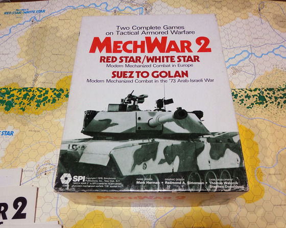 Mech War 2(SPI)をプレイする【2】 : もりつちの徒然なるままに