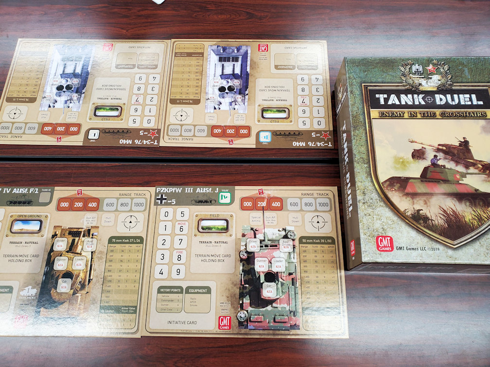 Tank Duel(GMT)をプレイする : もりつちの徒然なるままに