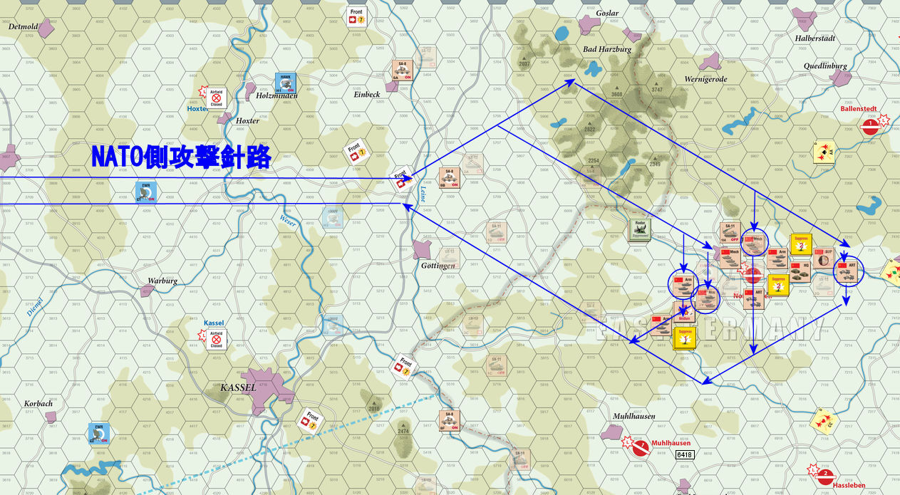 Red Storm(GMT):RS12「Second Echelon Forces」【1】 : もりつちの徒然なるままに