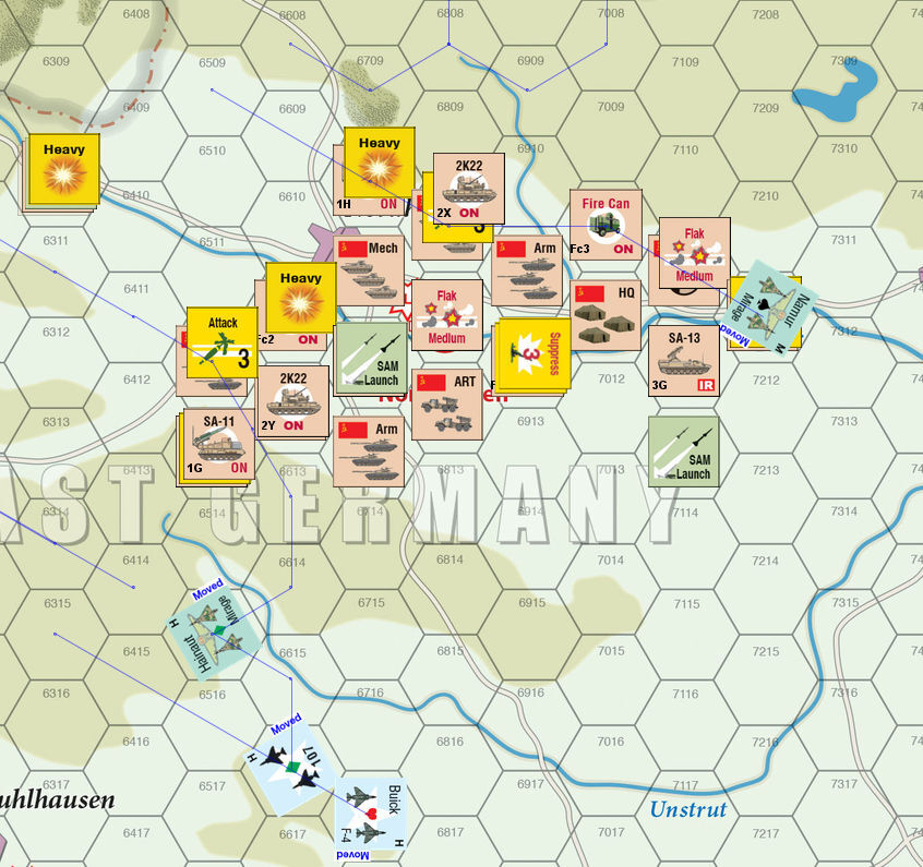 Red Storm(GMT):RS12「Second Echelon Forces」【3】 : もりつちの徒然なるままに