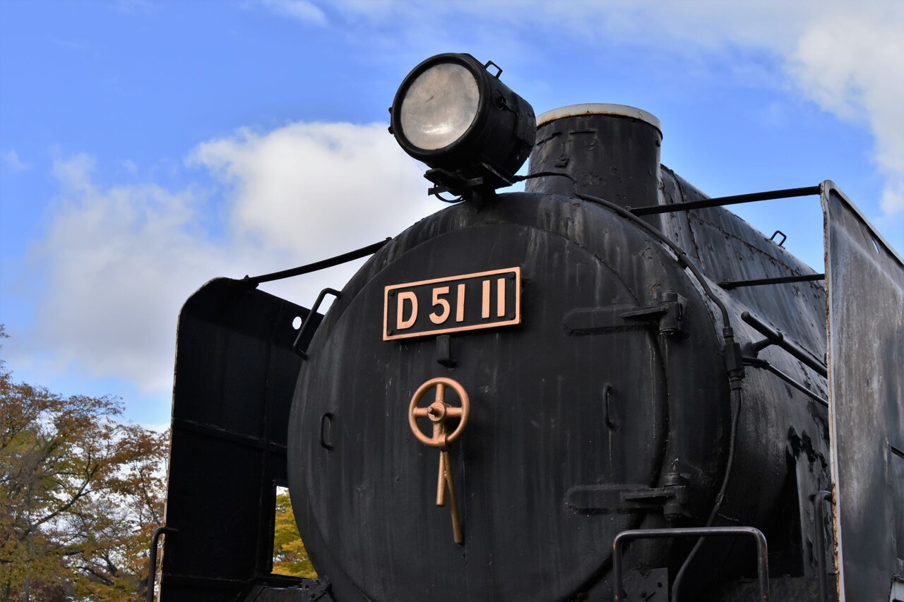 農試公園のD51 : 燃えるゴミは明日