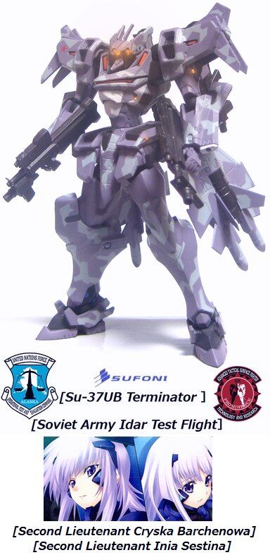[リボルテック マブラヴ オルタネイティヴ]「リボルテック マブラヴ オルタネイティヴ Su-37UB チェルミナートル 紅の姉妹 (スカーレットツイン)機」購入 : ガノタでMod好きの抱き枕er