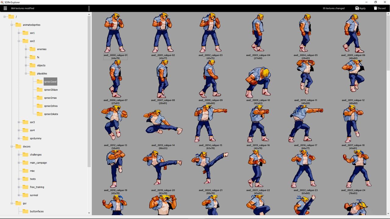 [PC] [Streets Of Rage 4 (ベア・ナックル4)] [Mod] SoR 2 Axel HD [Version: last ...