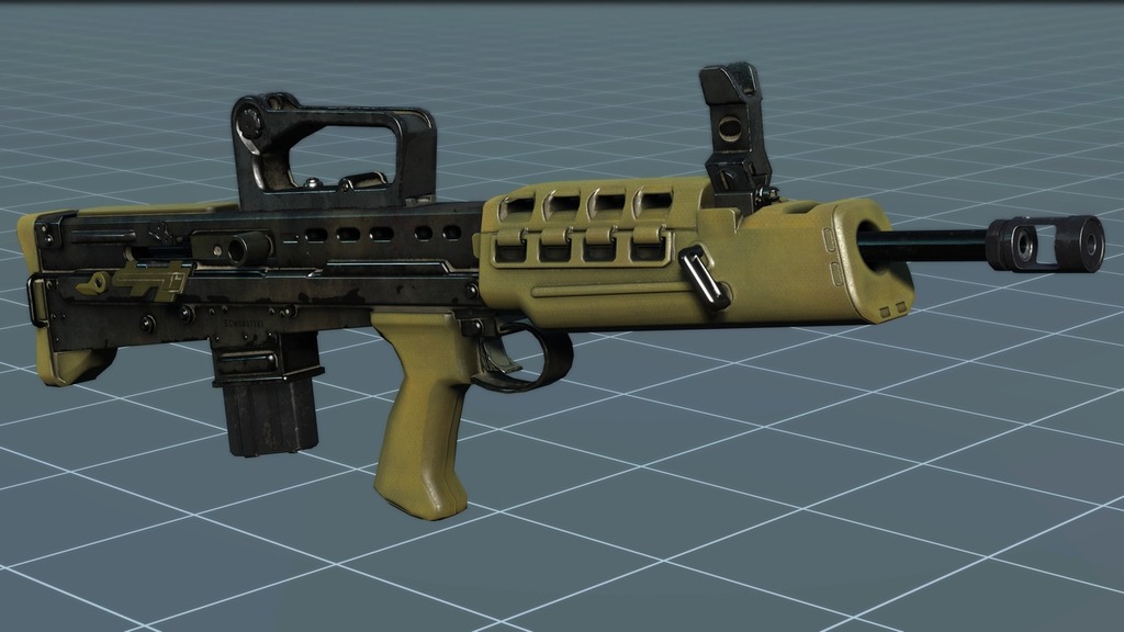 [PC] [Fallout 4] [Mod] SA80 Bullpup Rifle + LSW [Author : Dia] : ガノタで ...