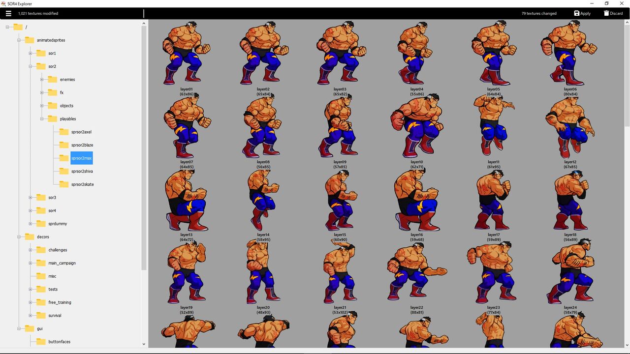 [PC] [Streets Of Rage 4 (ベア・ナックル4)] [Mod] SoR 2 Max HD [Author : Fernalf] : ガノタでMod好きの抱き枕er