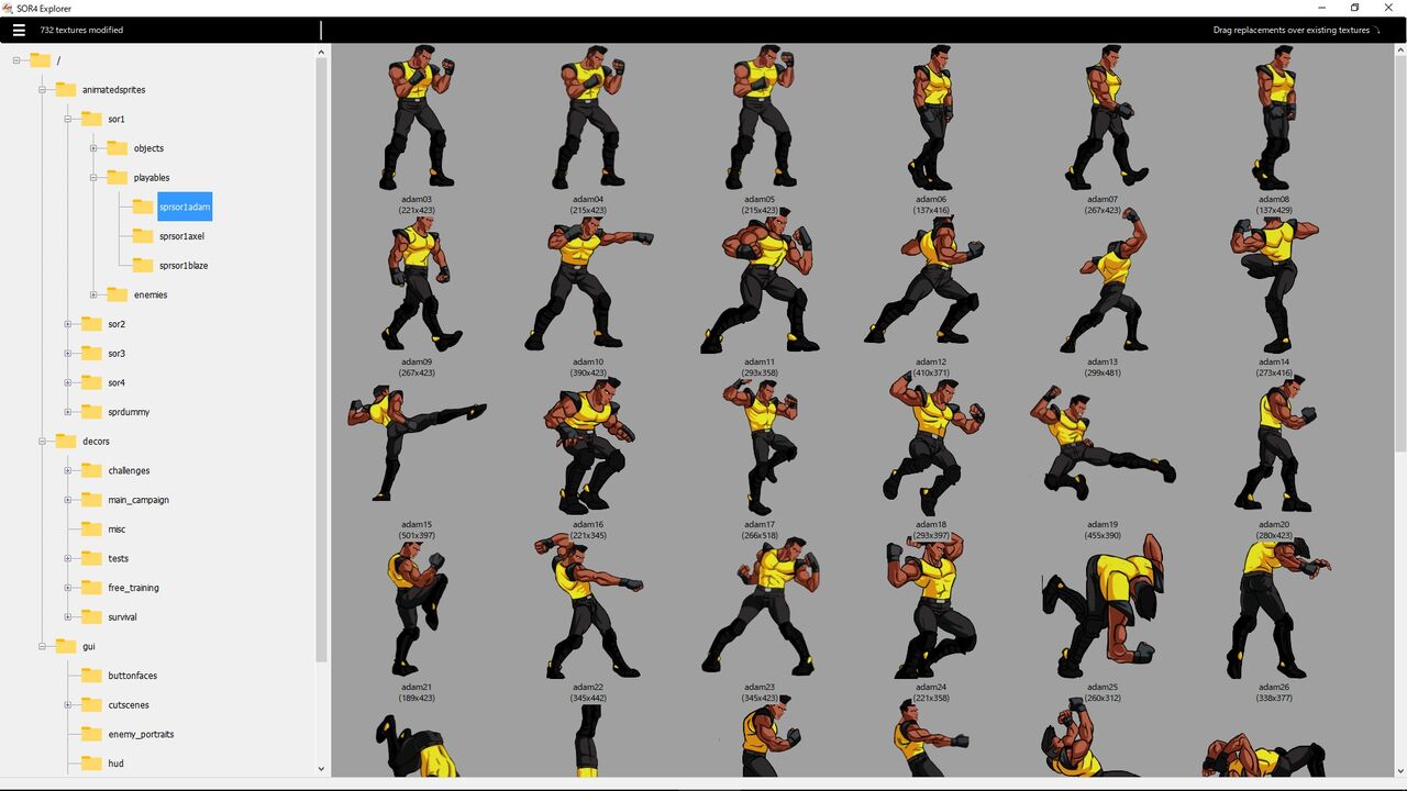 [PC] [Streets Of Rage 4 (ベア・ナックル4)] [Mod] Adam SoR1 HD [Version 1.0] [Author : Fernalf] : ガノタで ...