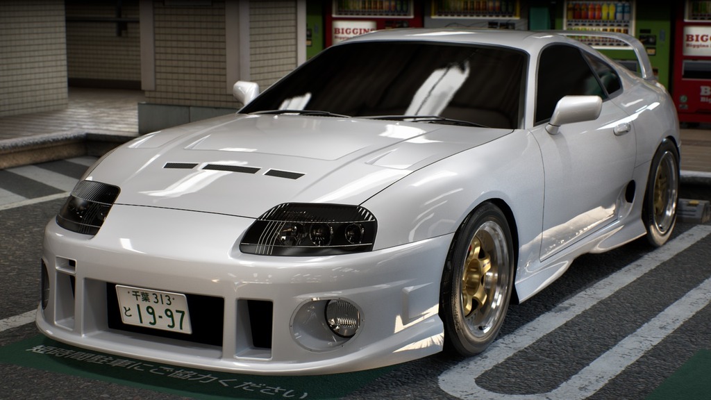 [Steam] [首都高バトル] [Mod] Auto Garage TBK Supra JZA80 [Auther : Kracker ...