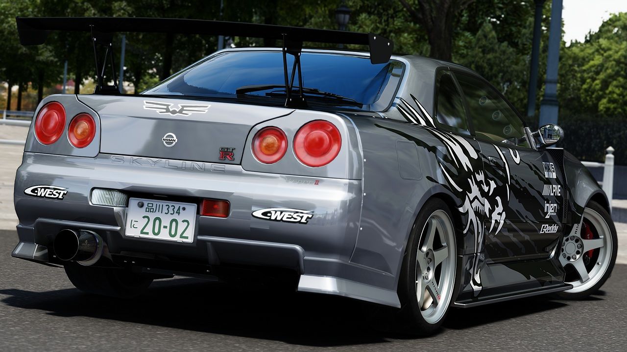 [PC] [Assetto Corsa] [Mod] 2002 Nissan Skyline GT-R V-Spec II (BNR34 ...