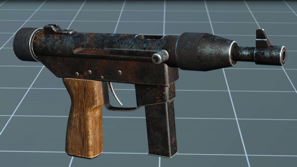 [PC] [Fallout 4] [Mod] Makeshift .32 SMG (Handmade Borz SMG ...
