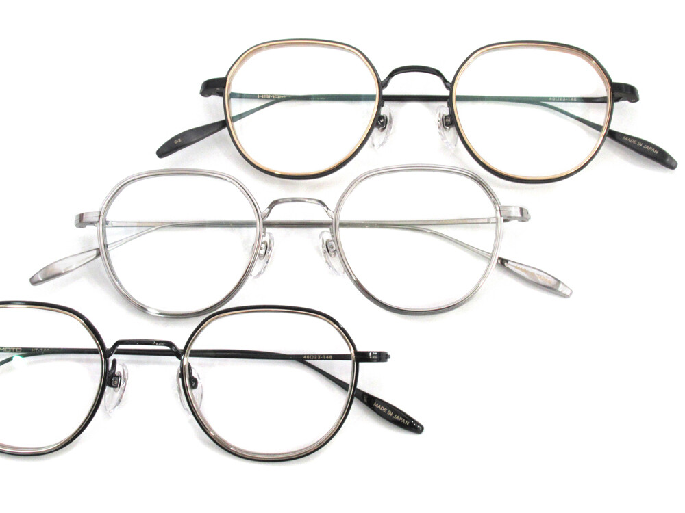 メイドが接客するメガネ屋 キャンディフルーツ オプティカル : 【HAMAMOTO】二重構造のリムがお洒落！ビジネスライクなメタルクラウン ...