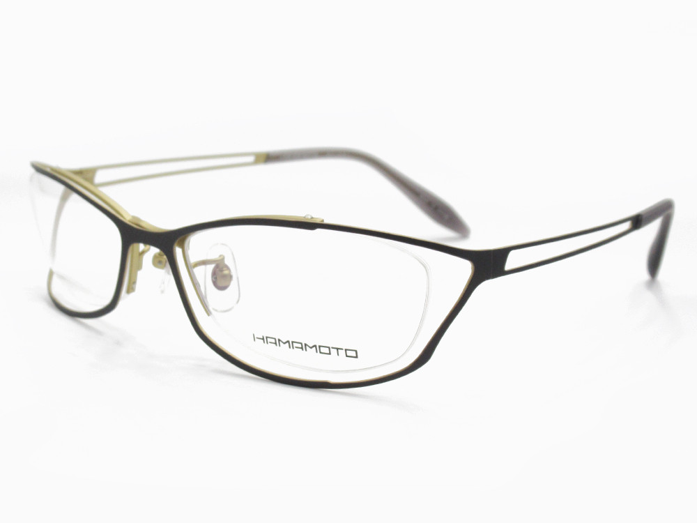 メイドが接客するメガネ屋 キャンディフルーツ オプティカル : 【HT-091】立体のデザインがおしゃれで掛けやすい！【HAMAMOTO ハマモト】