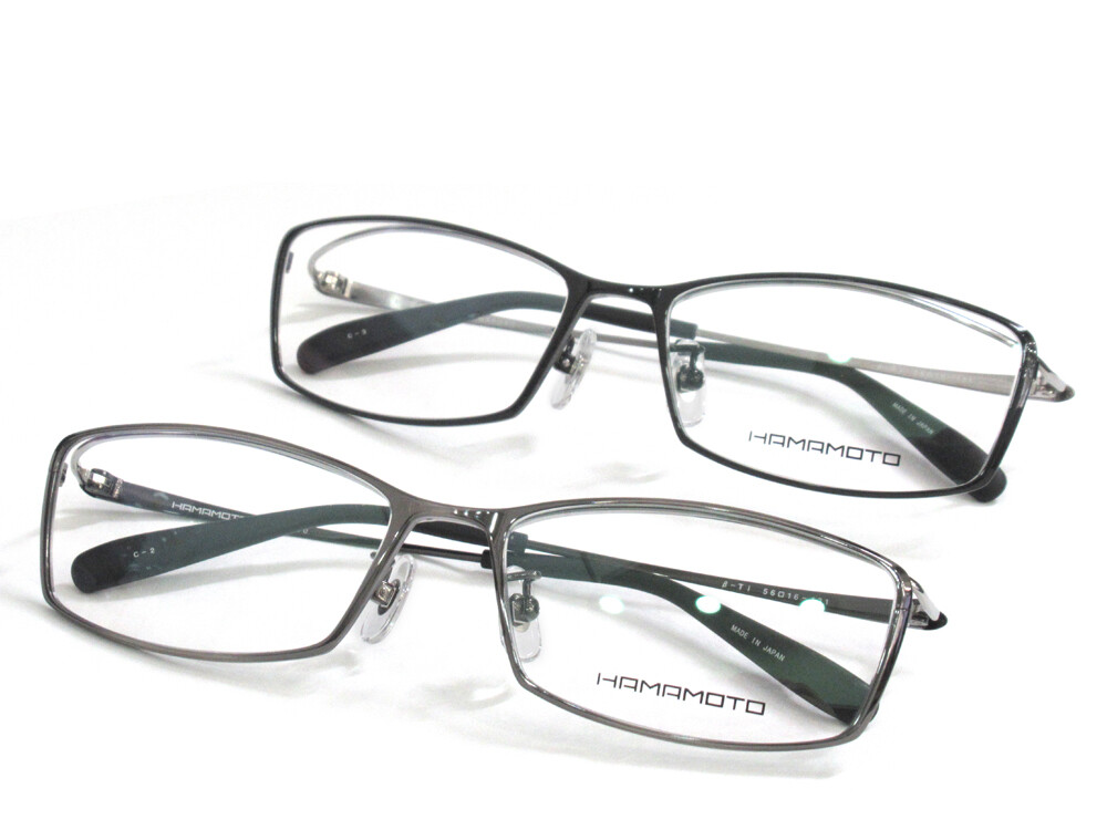 メイドが接客するメガネ屋 キャンディフルーツ オプティカル : 【HAMAMOTO】フローティング構造のスクエアリム【HT-100】