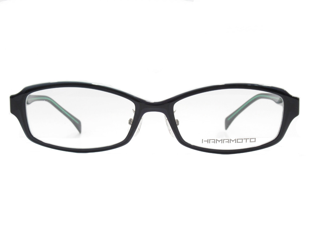 メイドが接客するメガネ屋 キャンディフルーツ オプティカル : 【HAMAMOTO】\グリーン覗く薄型セルフレーム／【HT-525】