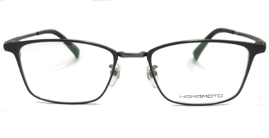 メイドが接客するメガネ屋 キャンディフルーツ オプティカル : 【HAMAMOTO】ネイビーカラー×ガンメタでスマートに!万能ウェリントン【HT-335】