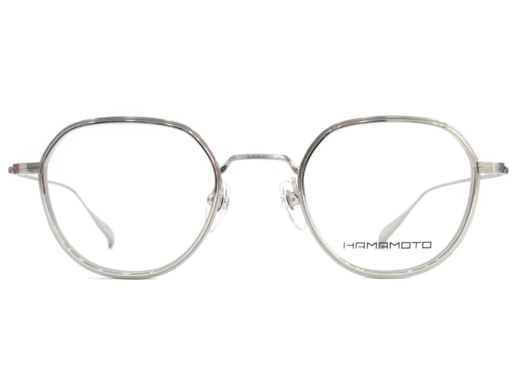 メイドが接客するメガネ屋 キャンディフルーツ オプティカル : 【HAMAMOTO】二重構造のリムがお洒落！ビジネスライクなメタルクラウンパント【HT-360】