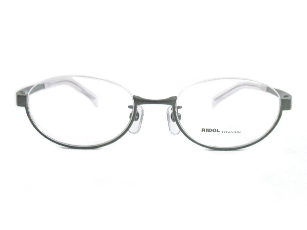 メイドが接客するメガネ屋 キャンディフルーツ オプティカル : 【RIDOL/R-166】ころんとした形がかわいいオーバルアンダーリム