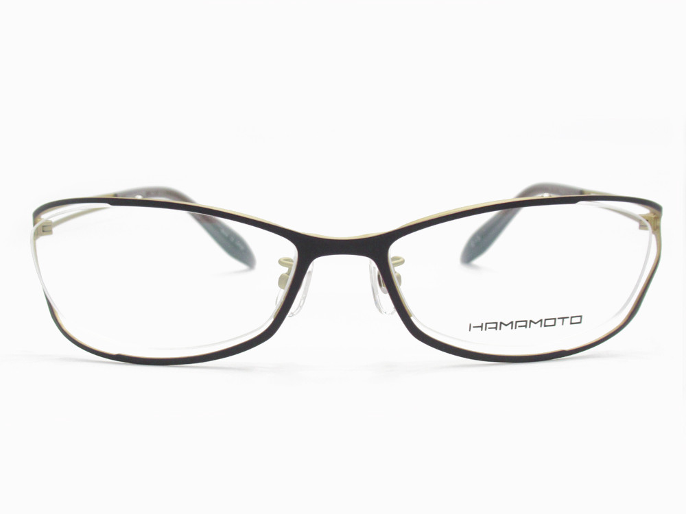 メイドが接客するメガネ屋 キャンディフルーツ オプティカル : 【HT-091】立体のデザインがおしゃれで掛けやすい！【HAMAMOTO ハマモト】