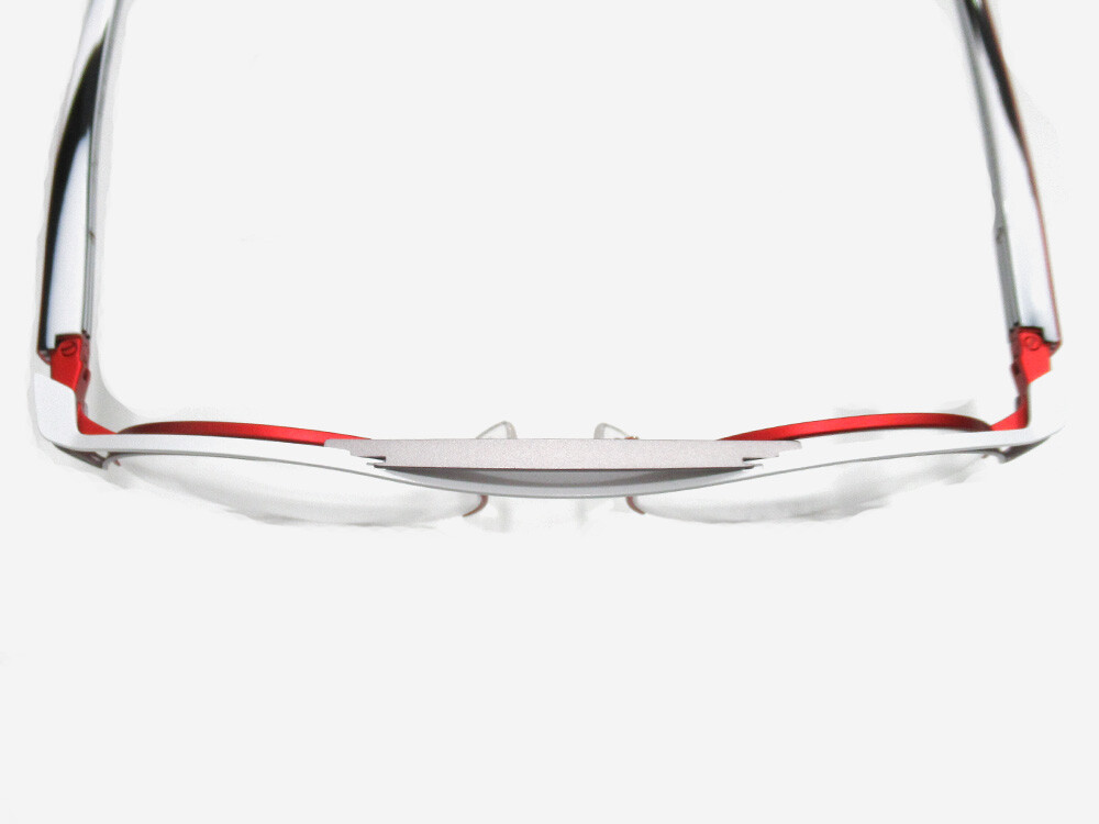 メイドが接客するメガネ屋 キャンディフルーツ オプティカル : 【J.F.Rey/JF2858】3色のメタルの層が美しい！丸型のハーフリムメガネ