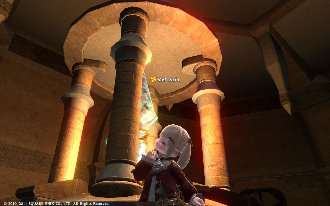 メルメルダイアリー : FF14 幻術士R20クラスクエスト！ 「木霊が務め」なのだ！