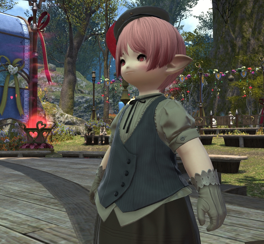メルメルダイアリー : FF14 ヴァレンティオンデーイベントなのだ！