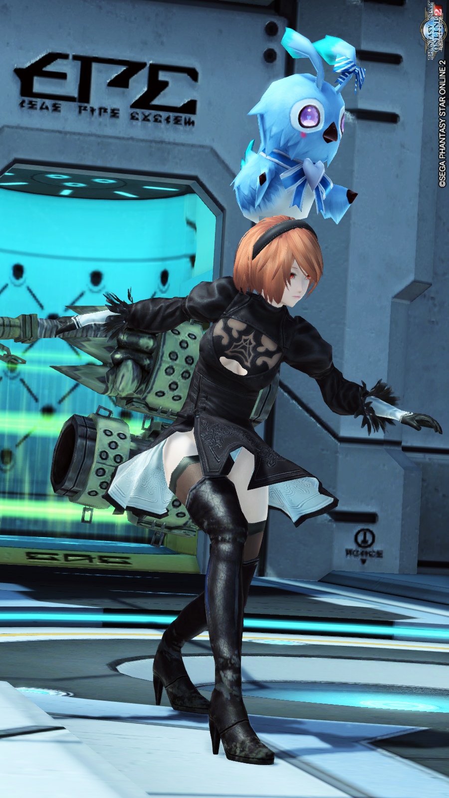 メルメルダイアリー : PSO2 ヨルハ2Bさんコスチュームで撮影なのだ！