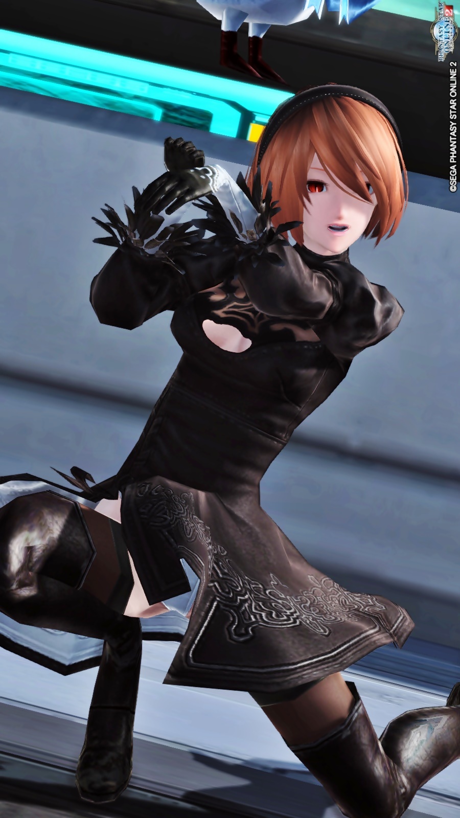 メルメルダイアリー : PSO2 ヨルハ2Bさんコスチュームで撮影なのだ！