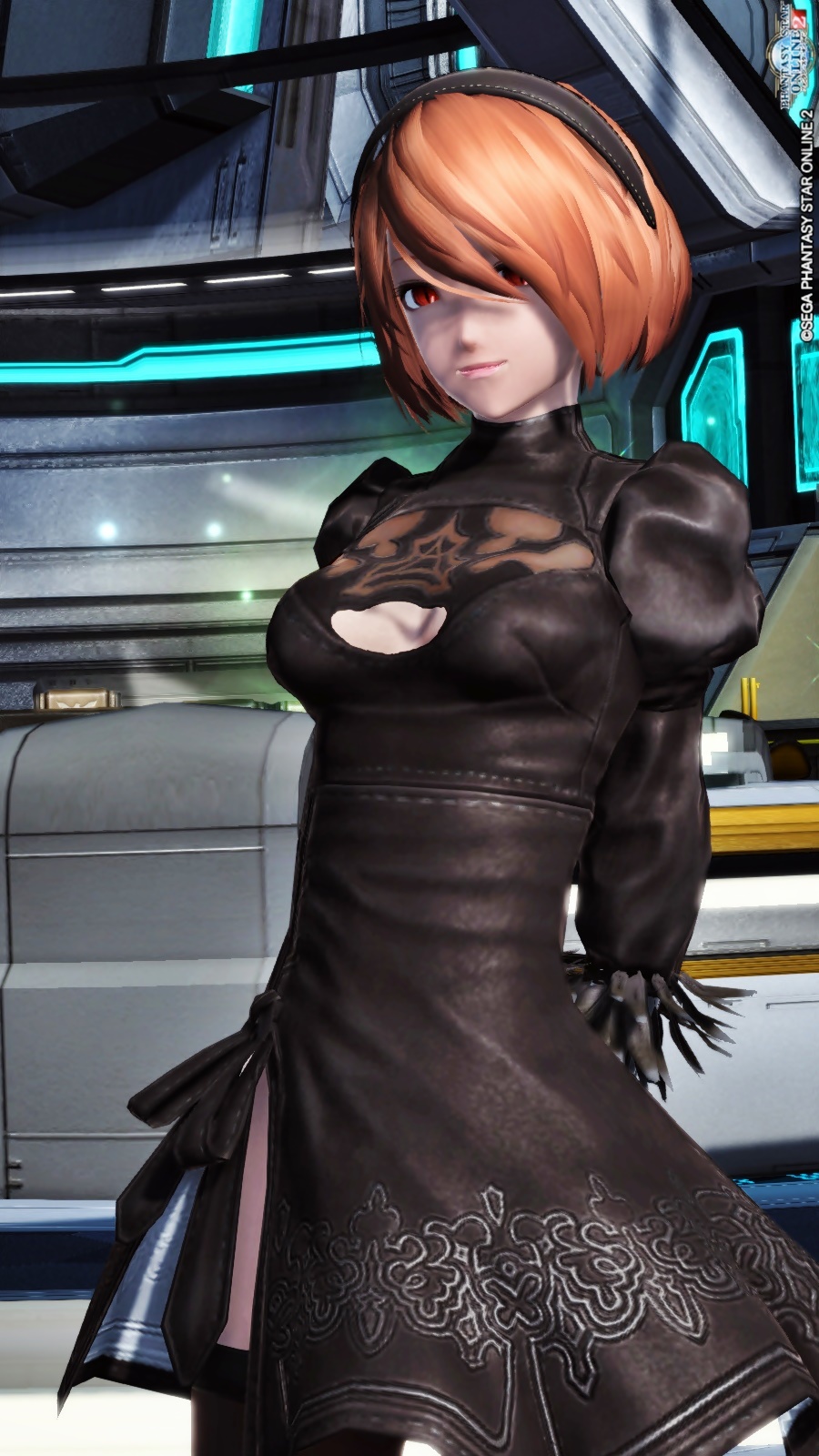 メルメルダイアリー : PSO2 ヨルハ2Bさんコスチュームで撮影なのだ！