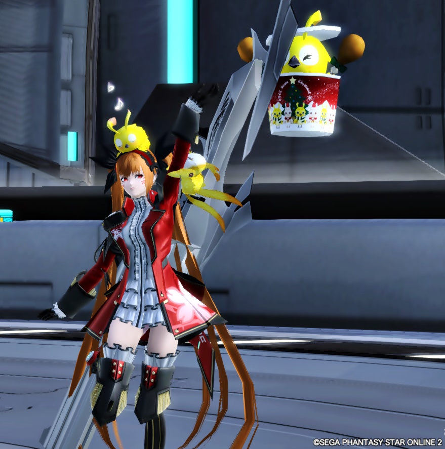 メルメルダイアリー : PSO2 ラッピーさんグッズをいっぱいつけるのだ！