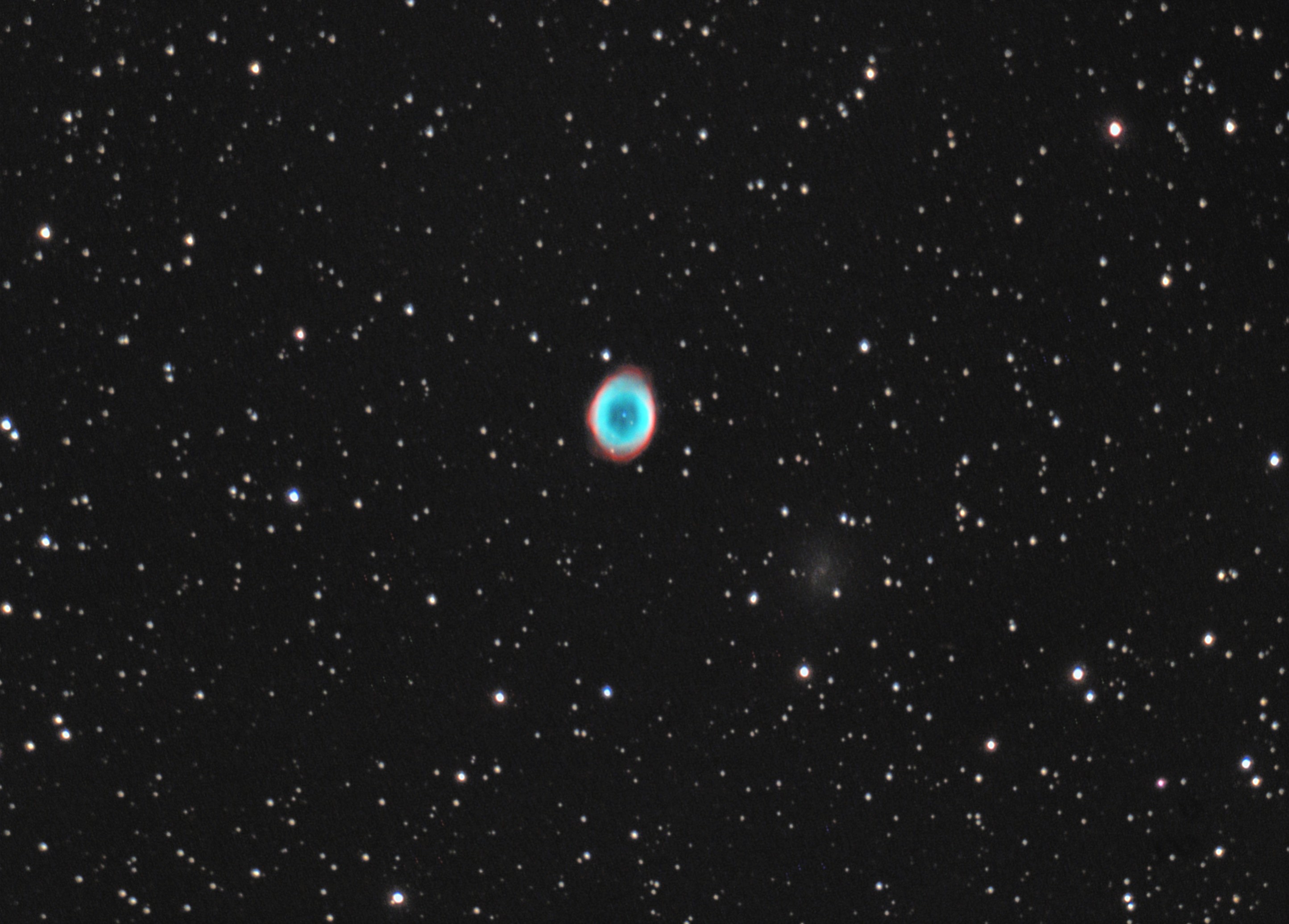 なぜか初撮影のM57 : ほしぞloveログ