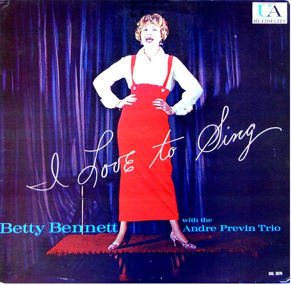 MO' JAZZ PLEASE:BETTY BENNETT / I LOVE TO SING