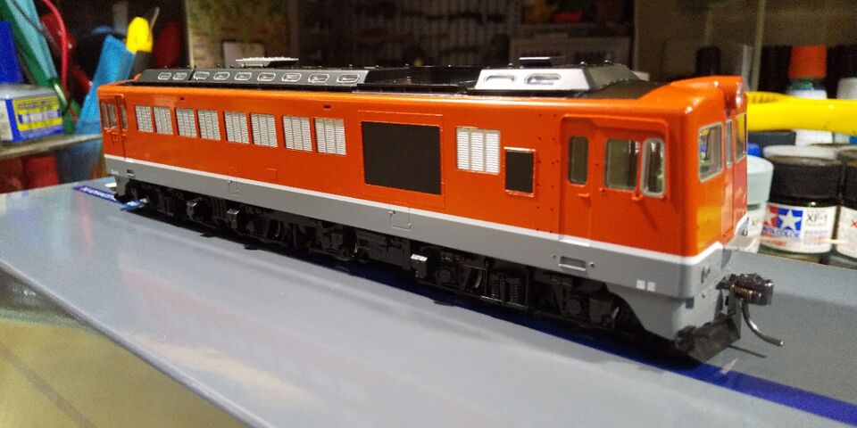 クローゼットの中の鉄道模型 : TOMIX HO DF50 届きました