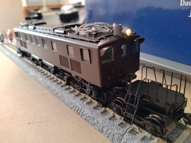 クローゼットの中の鉄道模型