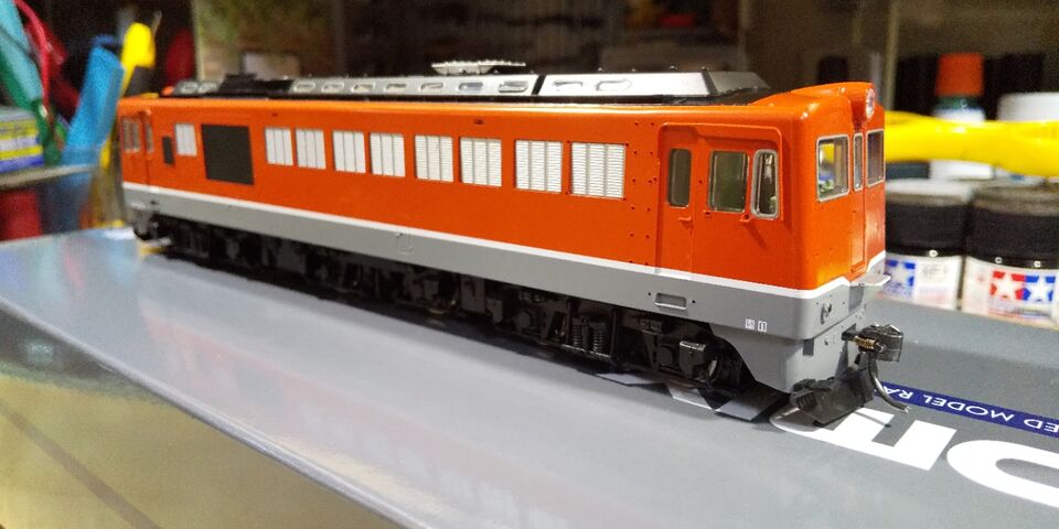 クローゼットの中の鉄道模型 : TOMIX HO DF50 届きました