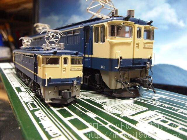 クローゼットの中の鉄道模型 : 今週の一両 KATO EF65 HO&N