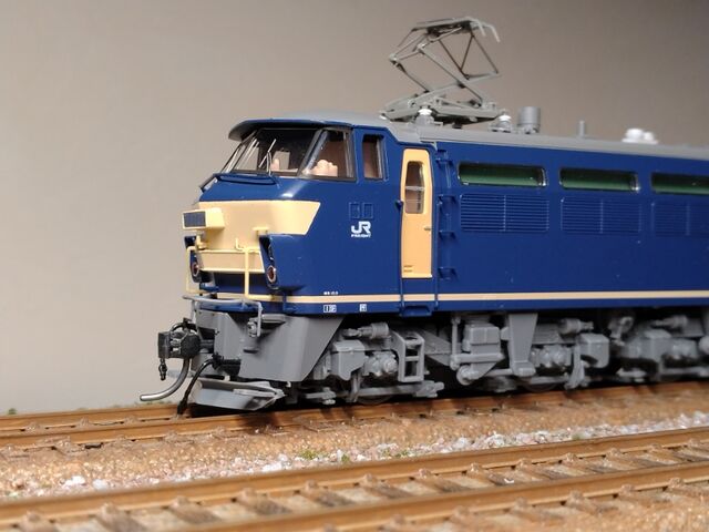 TOMIX HO EF66 前期型・JR貨物新更新車 入線 : クローゼットの中 TOMIX HO EF66 前期型・JR貨物新更新車 入線 : クローゼットの中