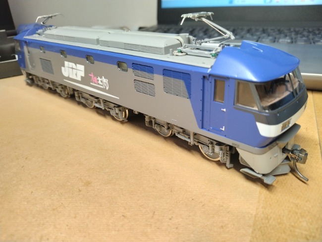 クローゼットの中の鉄道模型 : TOMIX HO EF210 100 GPSなし