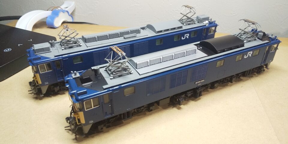 クローゼットの中の鉄道模型 : TOMIX HO EF64 1000 JR東日本仕様 入線作業