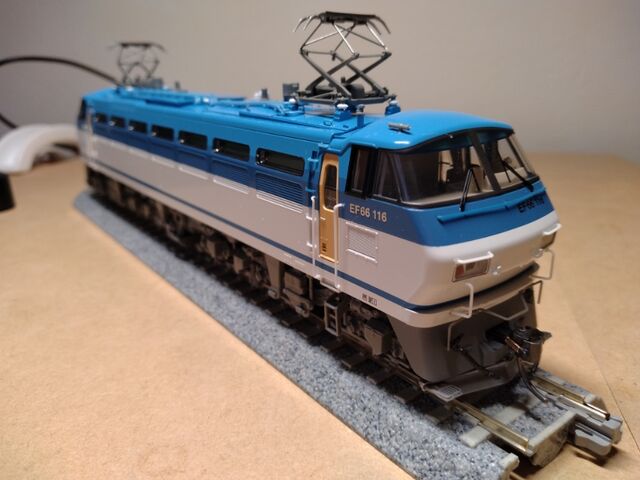 クローゼットの中の鉄道模型 : TOMIX HO EF66 100後期型・JR貨物更新車
