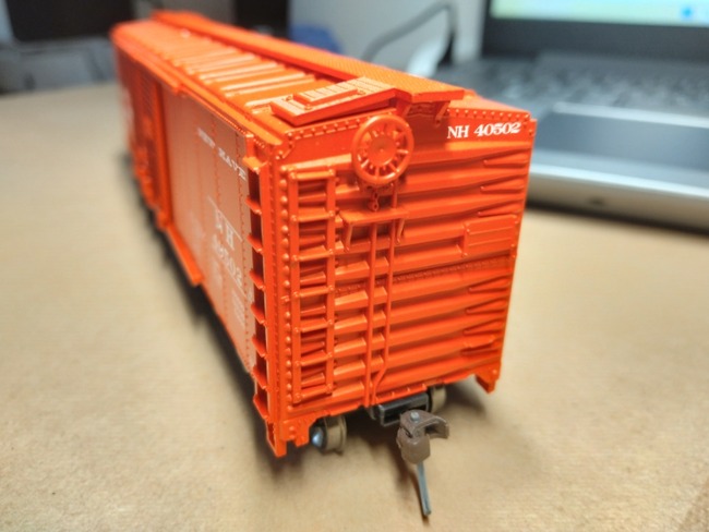 クローゼットの中の鉄道模型 : Athearn HO 有蓋貨車