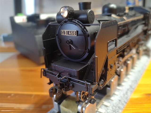 クローゼットの中の鉄道模型 : KATO HO D51 標準量産型