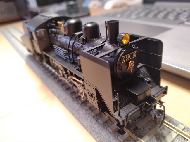 クローゼットの中の鉄道模型 : KATO HO C56 蒸気機関車